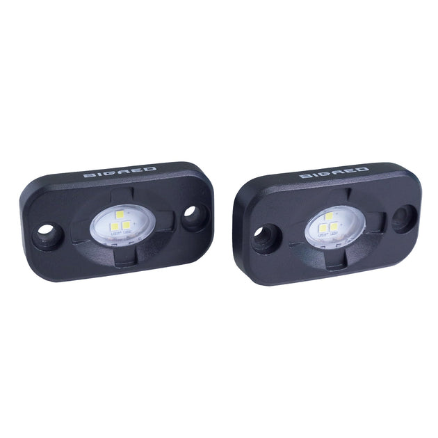 Big Red LED Rock Lights - Pair – Big Red Gear USA