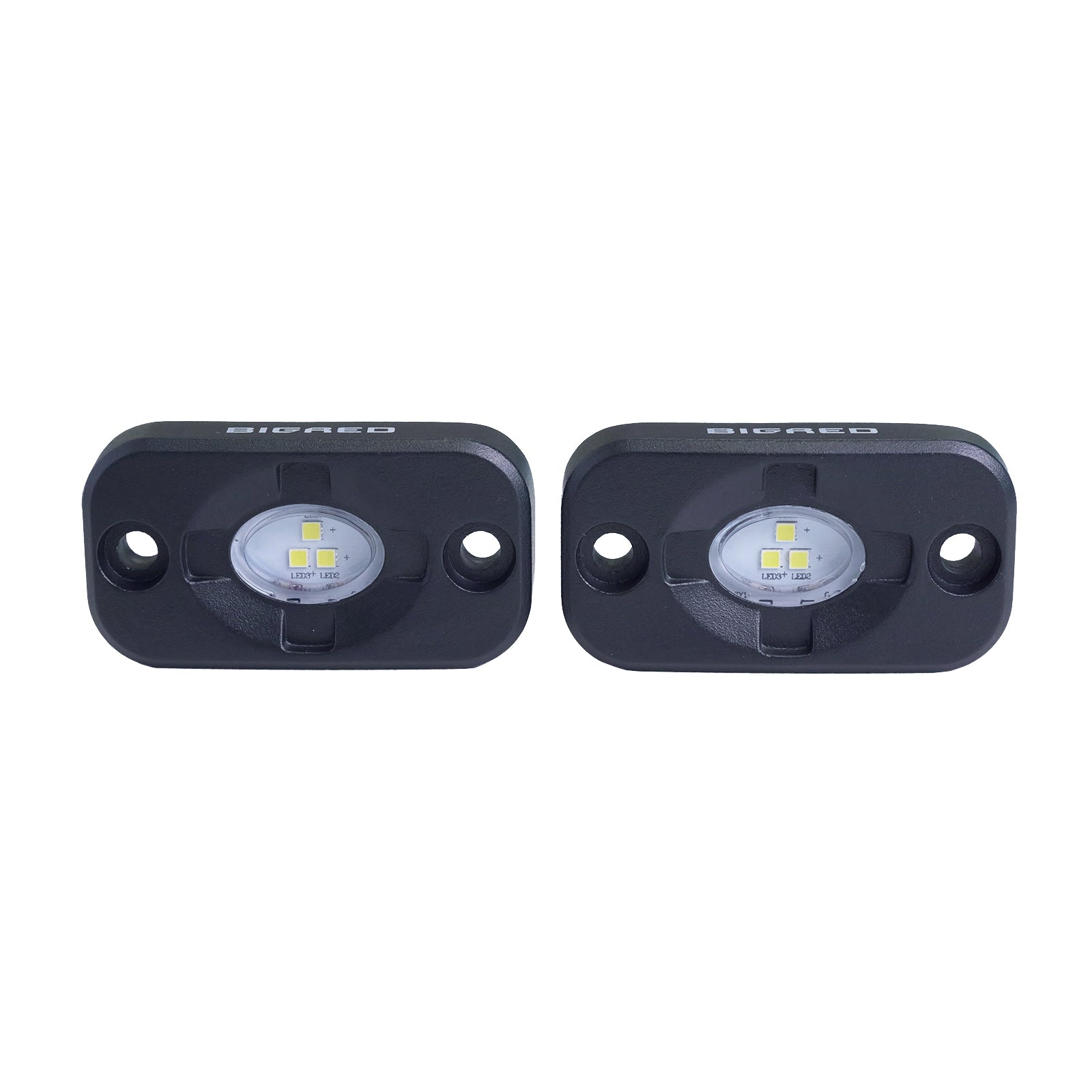 Big Red LED Rock Lights - Pair – Big Red Gear USA