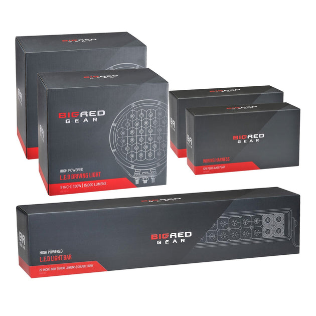 'Big Adventure' LED Driving Light Starter Kit – Big Red Gear USA