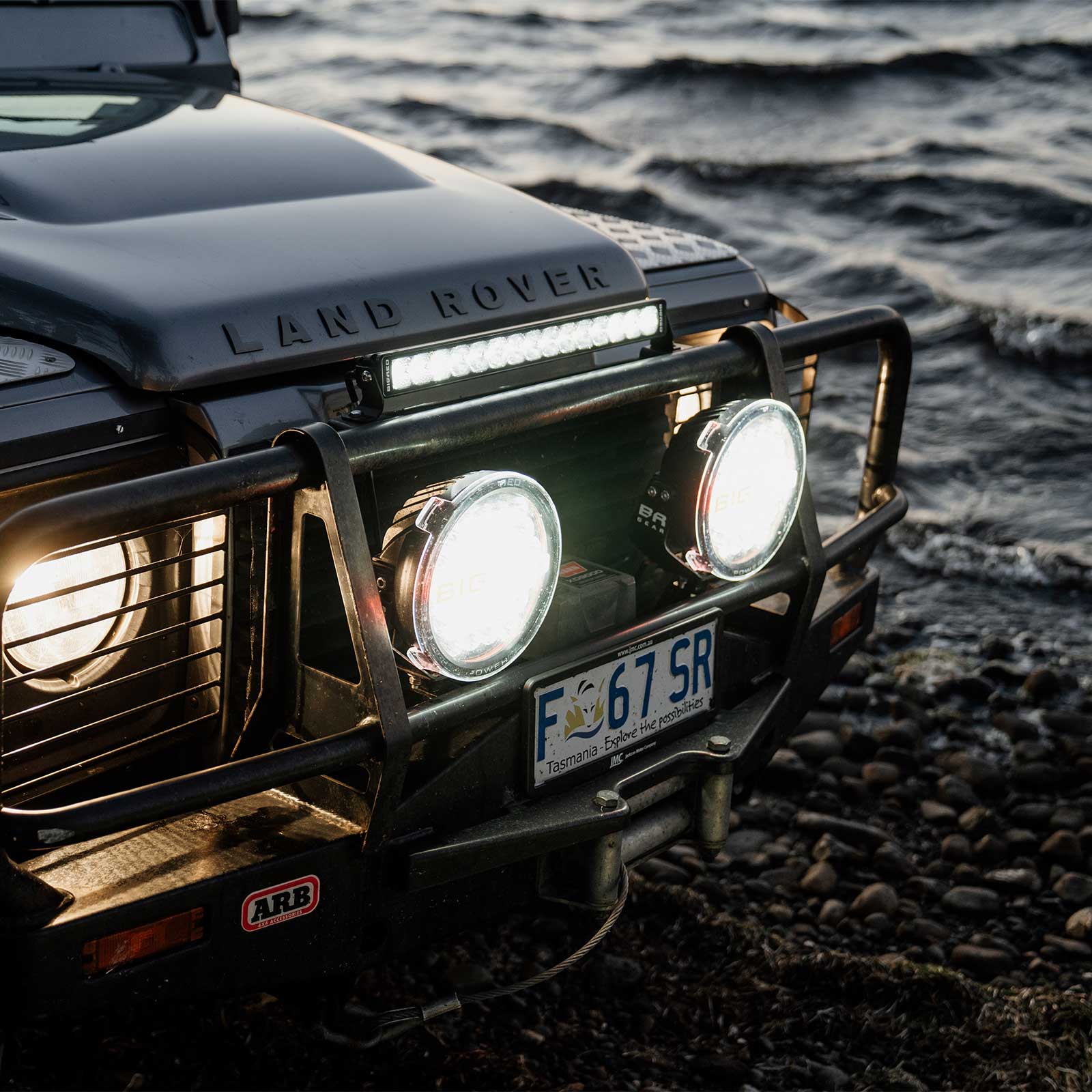 Big Red Gear - LED auxiliary lights for automobiles, SxS & motorcycles ...